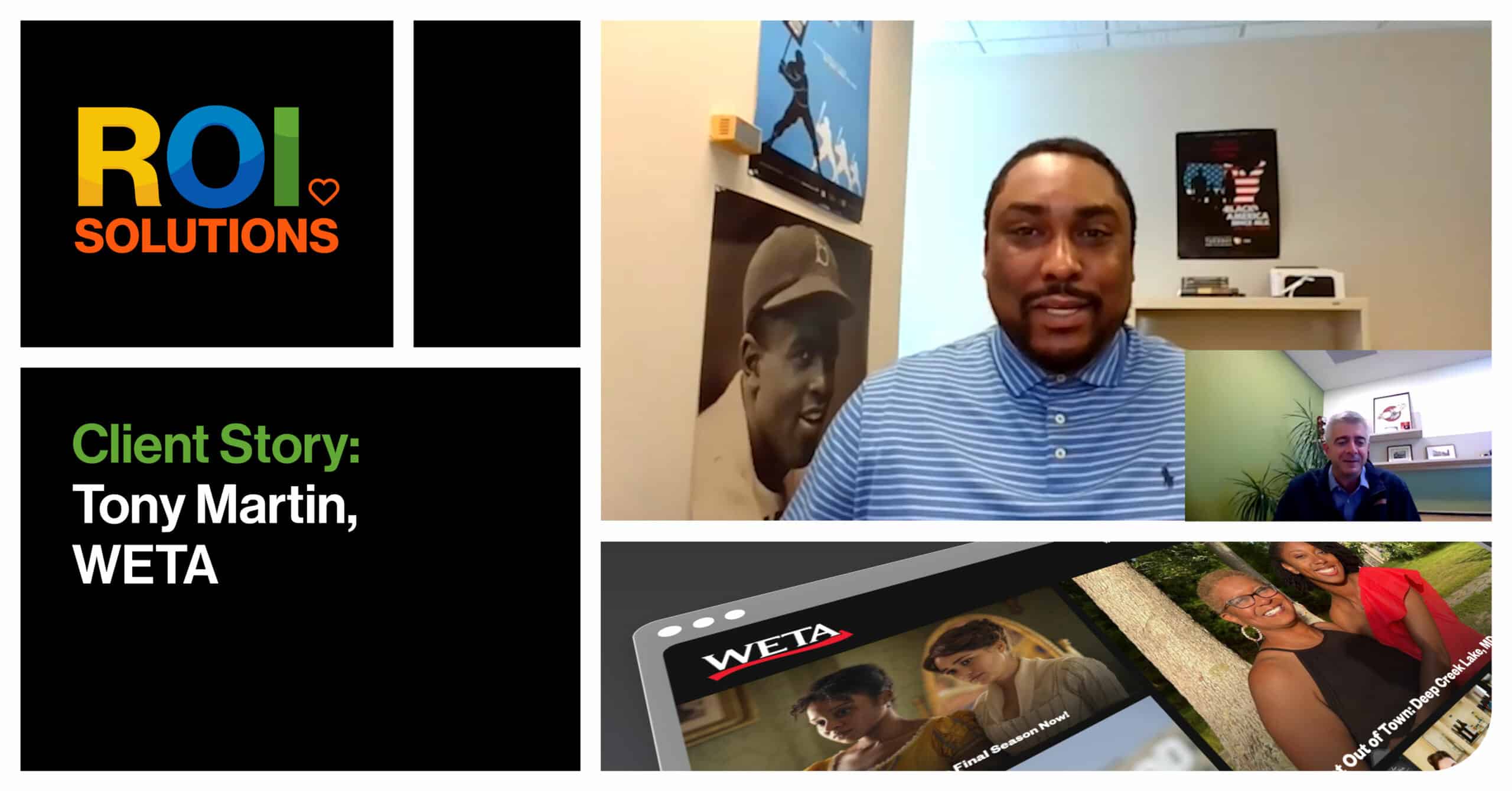 Interview with Tony Martin at WETA | ROI Solutions