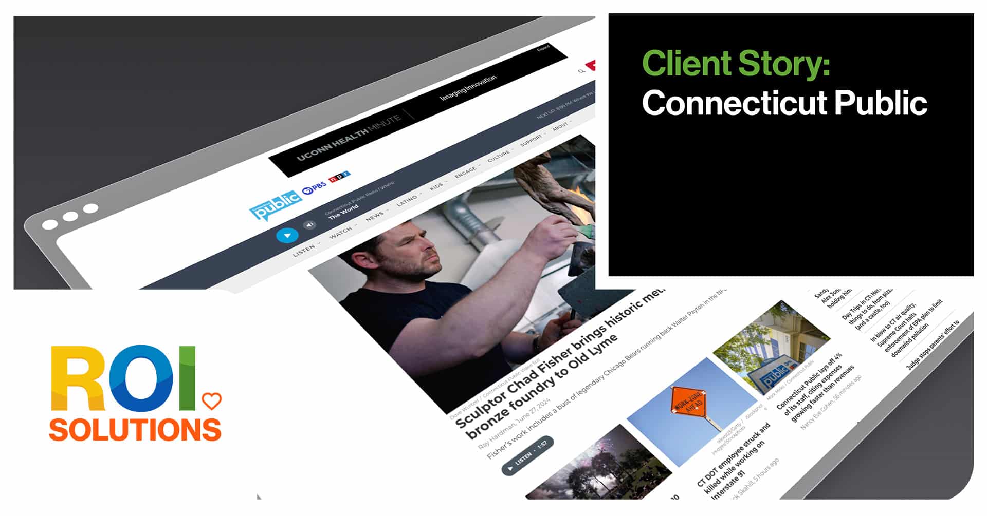 Connecticut Public Client Story | ROI Solutions